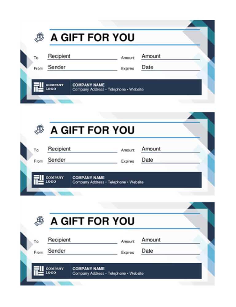 20 Best Free Business Gift Certificate Templates (Ms Word inside ...