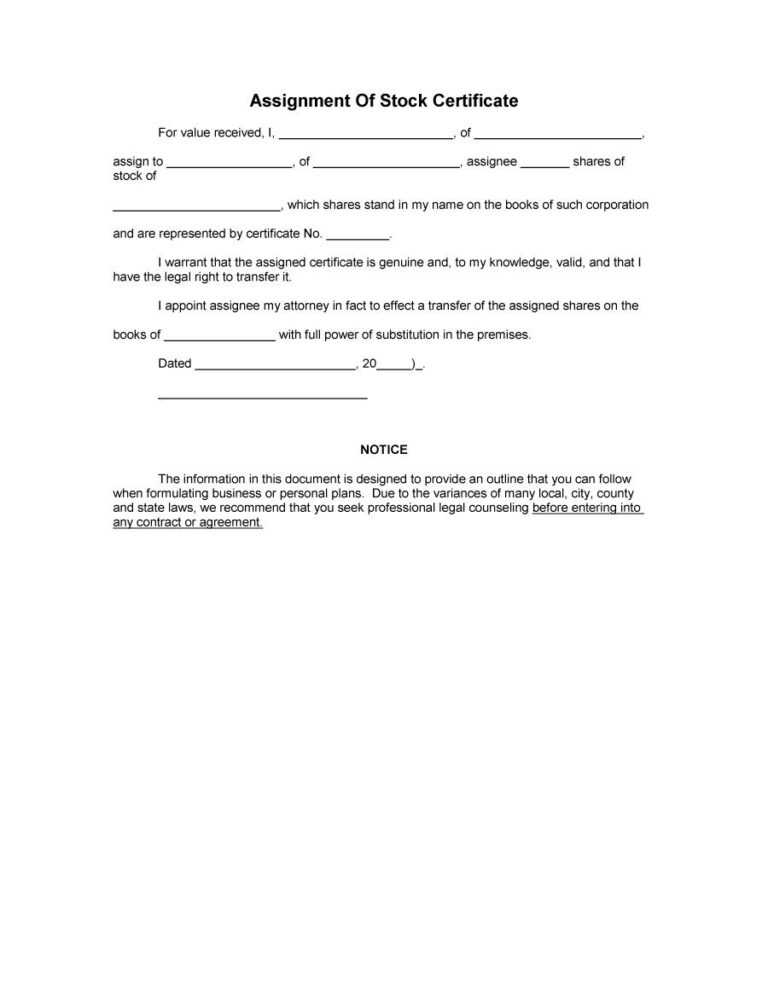 40+ Free Stock Certificate Templates (Word, Pdf) ᐅ Template Lab inside ...