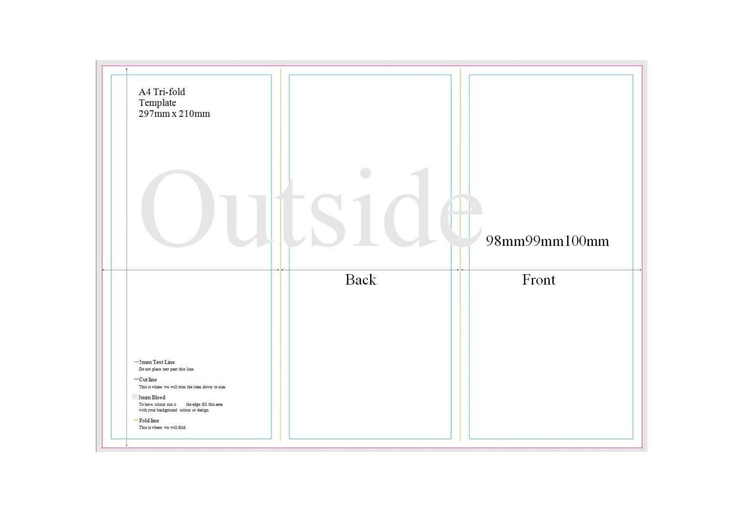 50 Free Pamphlet Templates [Word / Google Docs] ᐅ Template Lab inside ...