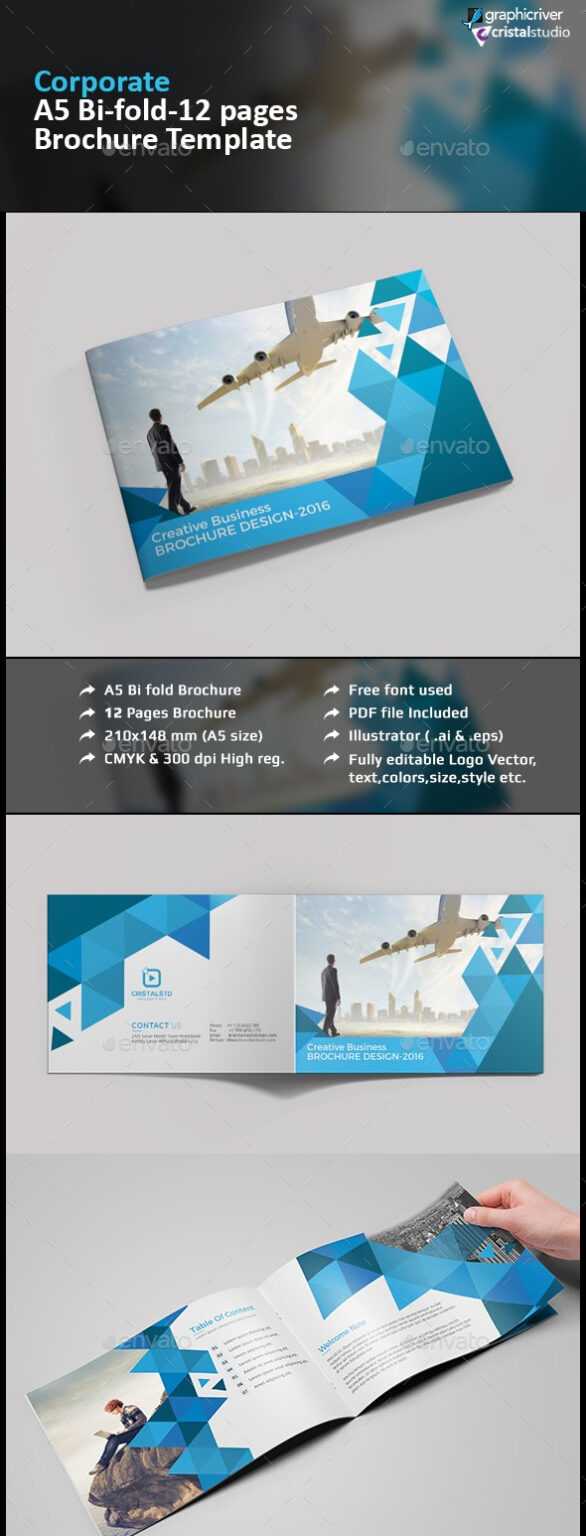 65+ Print Ready Brochure Templates Free Psd Indesign & Ai within Half ...