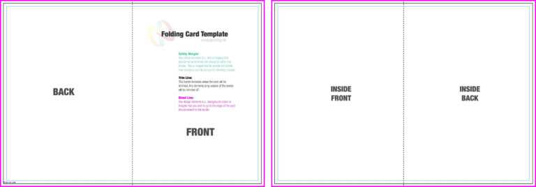 88 Create Blank Quarter Fold Card Template For Word Layouts in Blank ...