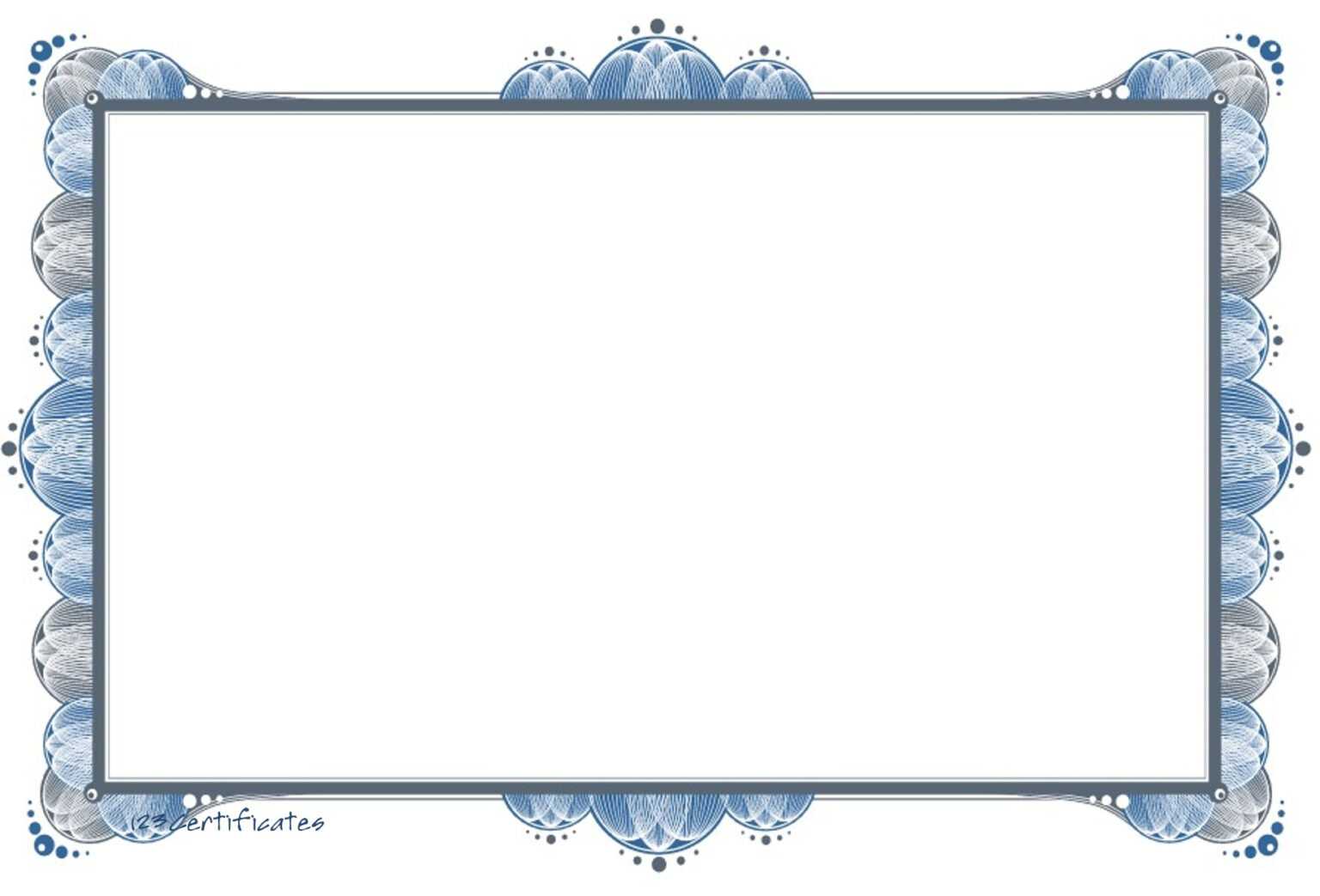 Academic Certificate Template Free Download | Sample pertaining to Free ...