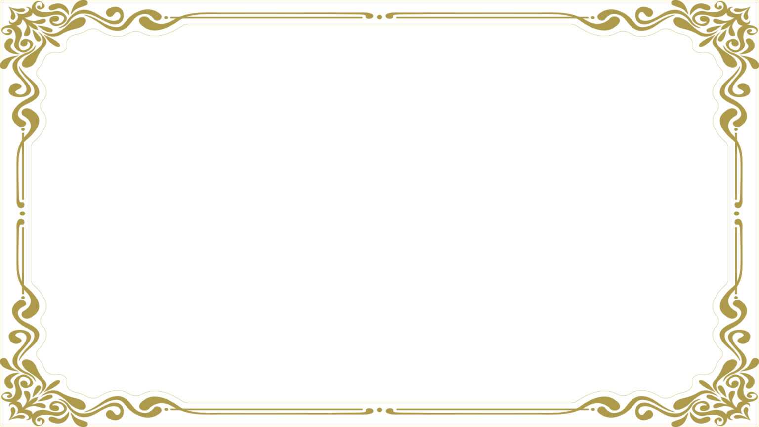 Certificate Frame Powerpoint Templates – Border & Frames in Powerpoint ...