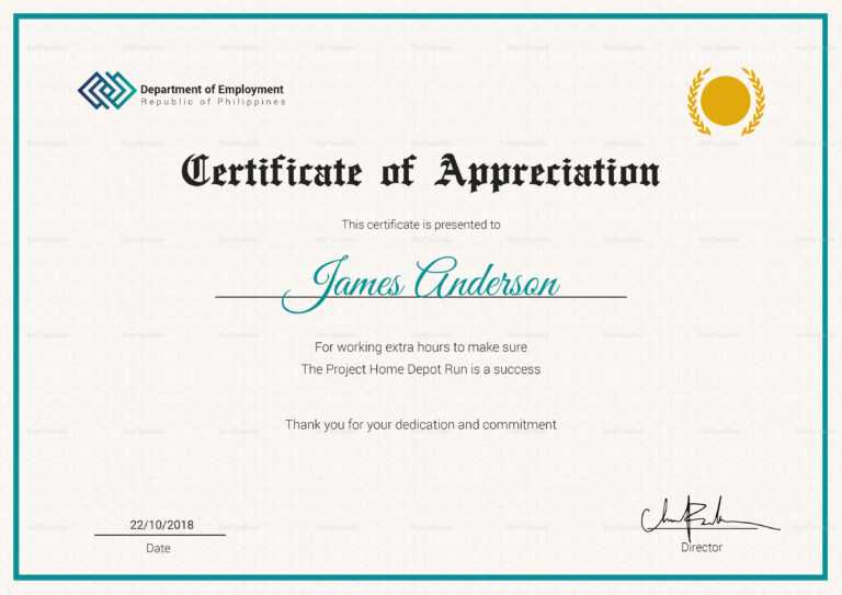 Employee Service Certificate Template within Employee Certificate Of ...