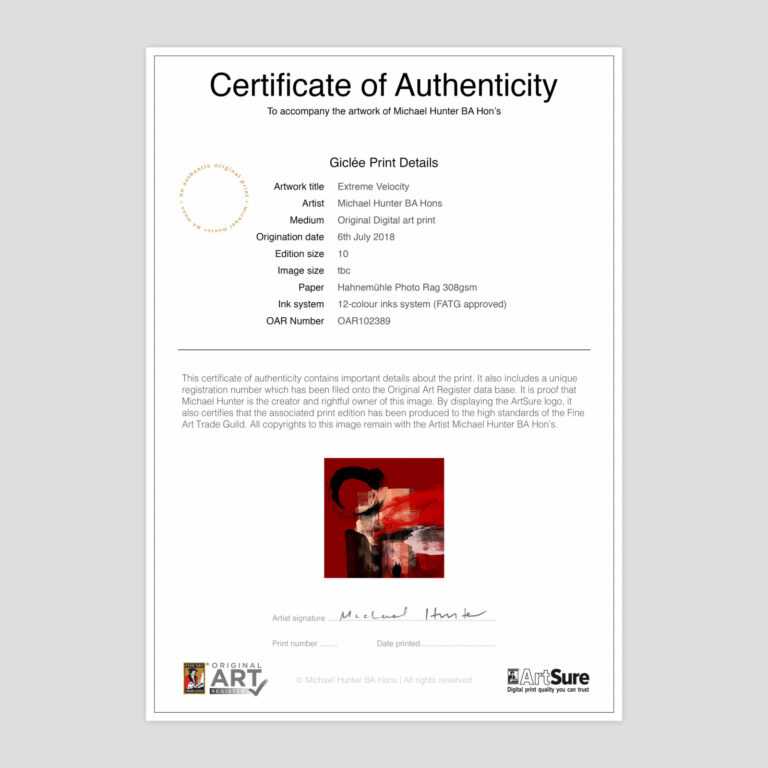 How To Create A Certificate Of Authenticity For Your Photography with ...