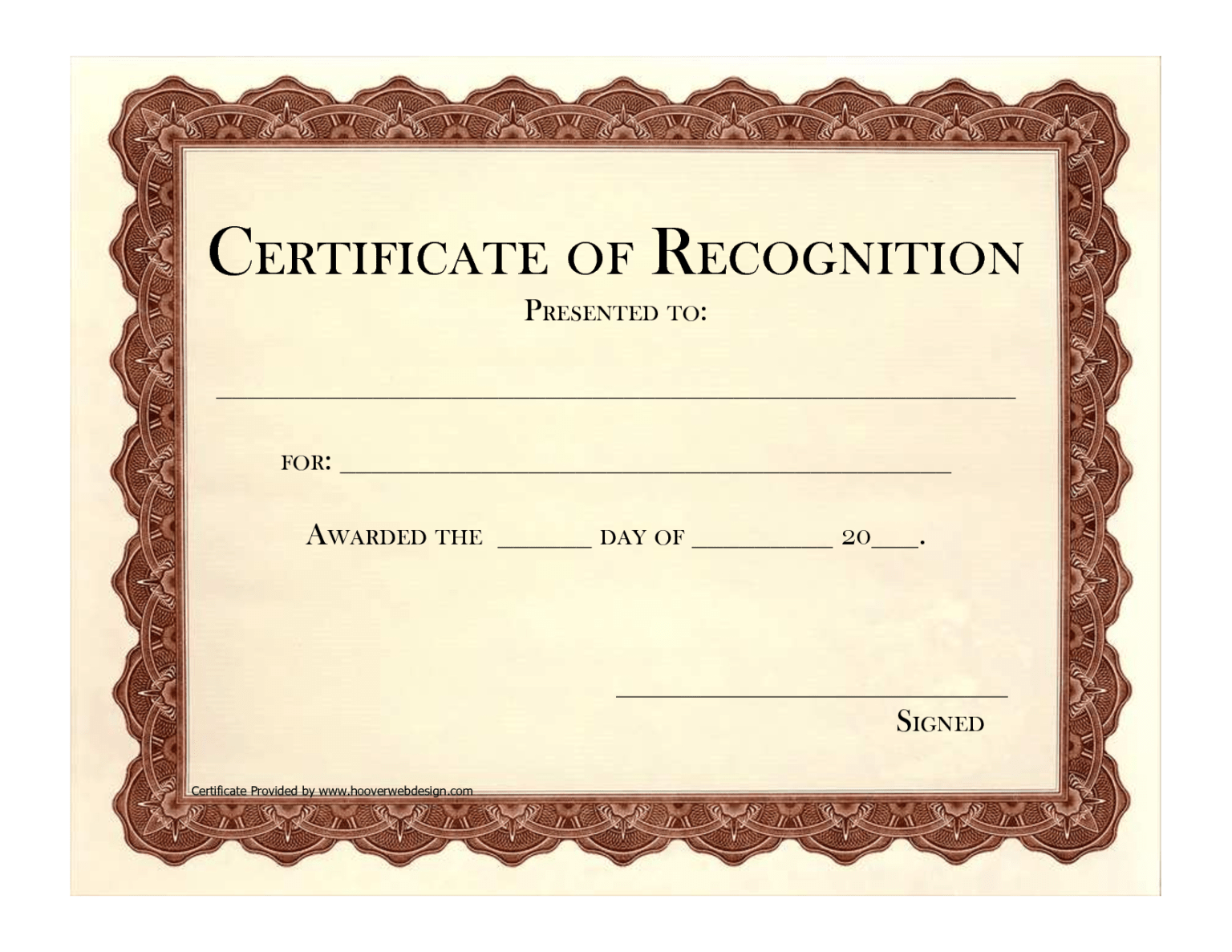 Free Printable Employee Recognition Certificate : V-M-D for Employee ...