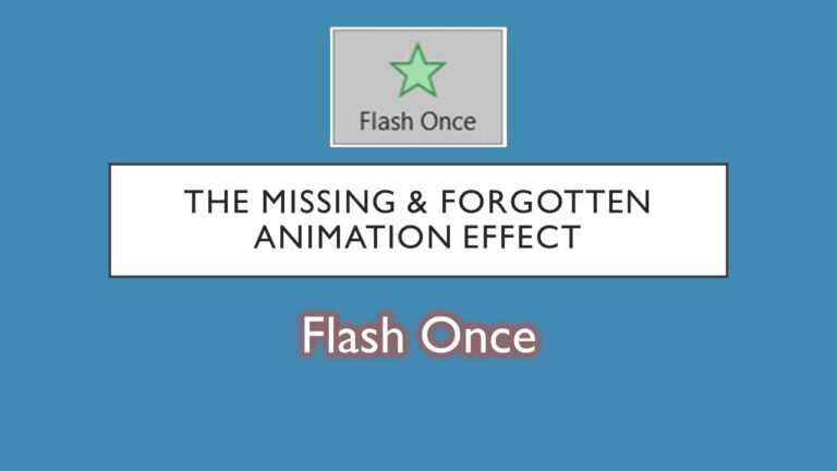 How To Use Flash Once Effect In Powerpoint 2010 / 2013 / 2016 / 2019 ...