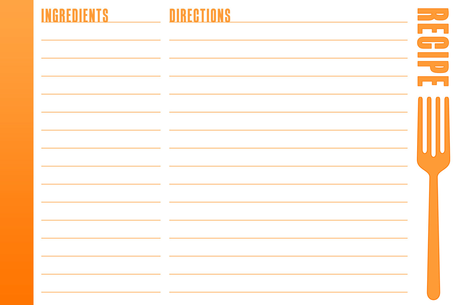 Microsoft Word Recipe Card Template – Business.maexproit.com