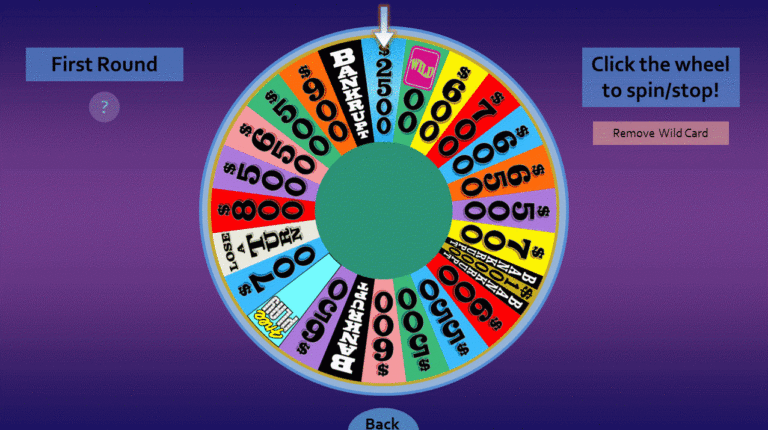 Wheel Of Fortune For Powerpoint – Gamestim with regard to Wheel Of ...